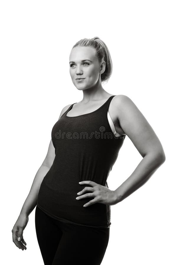 Fitness model stock image. Image of portrait, fitness - 48480781