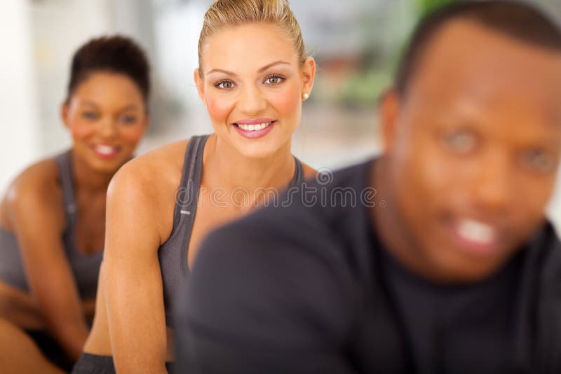 Fitness people aerobic stock image. Image of energetic - 30913937