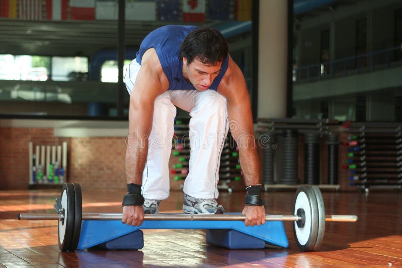 Fitness & Power Men with Yoke Stock Image - Image of nice, fitness: 3208665