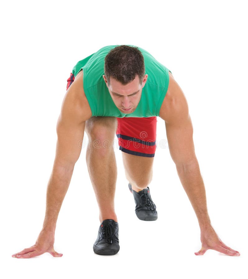 Man start running stock image. Image of goals, adult - 35362411