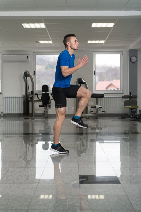 Fitness Speed Jump stock image. Image of athletic, trainer - 76633979