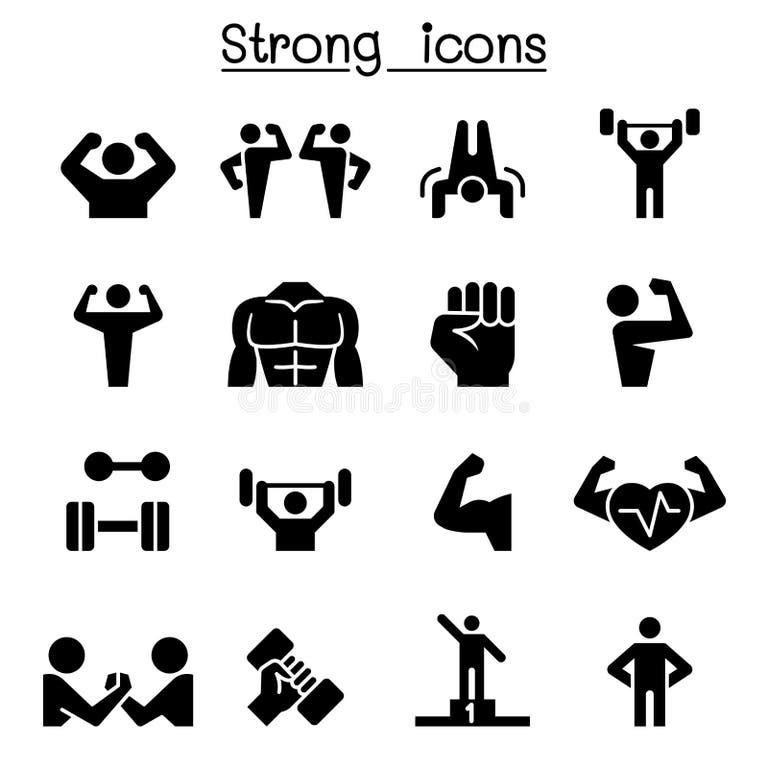Strong Icon Stock Illustrations – 305,204 Strong Icon Stock ...