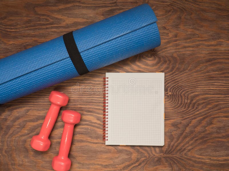 Fitness Time, Everything is Ready for a Good Workout Stock Photo ...