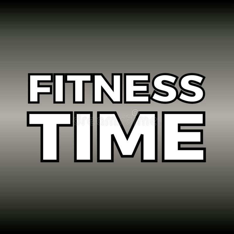 Fitness Time Vector Logo, Gym Time Logo Design, Abstract Kettlebell ...