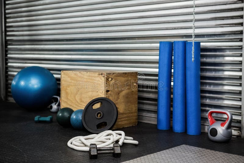 Fitness tools stock photo. Image of fitness, crossfit - 66930050