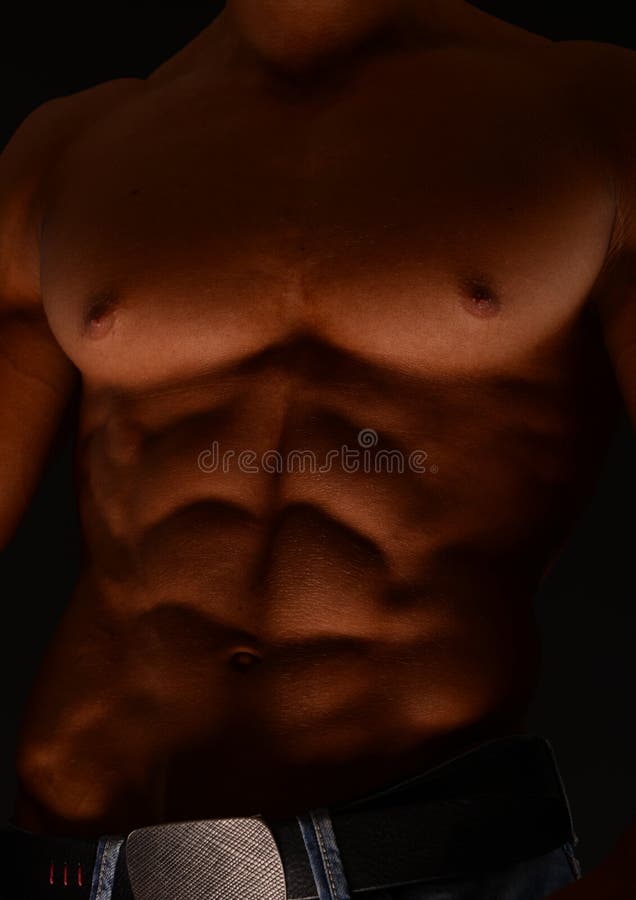 Torso with six pack stock image. Image of diet, young - 24480915