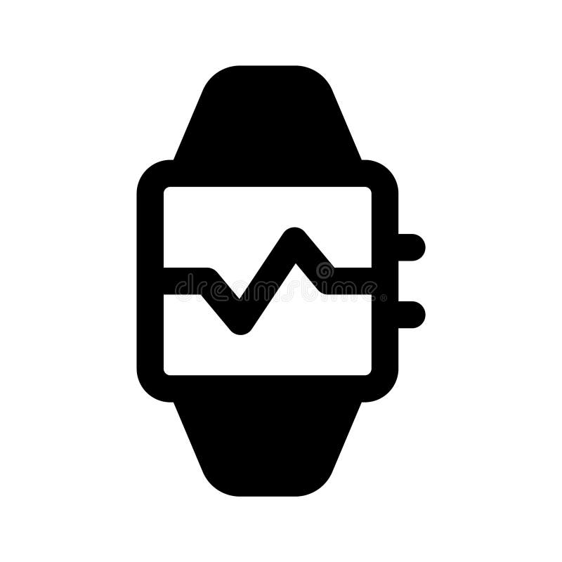 Fitness Tracker Vector Design in Flat Style, Ready To Use Icon Stock Vector - Illustration of ...
