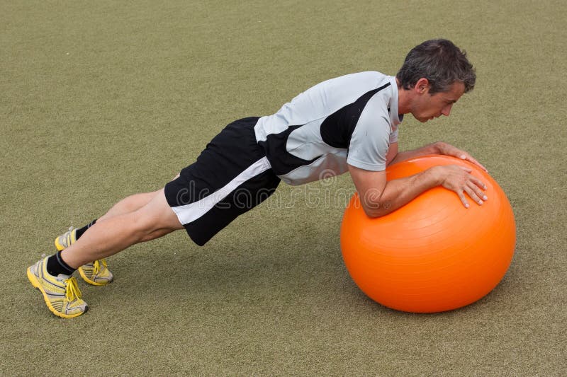 Fitness training stock photo. Image of effort, strenghtball - 22834850