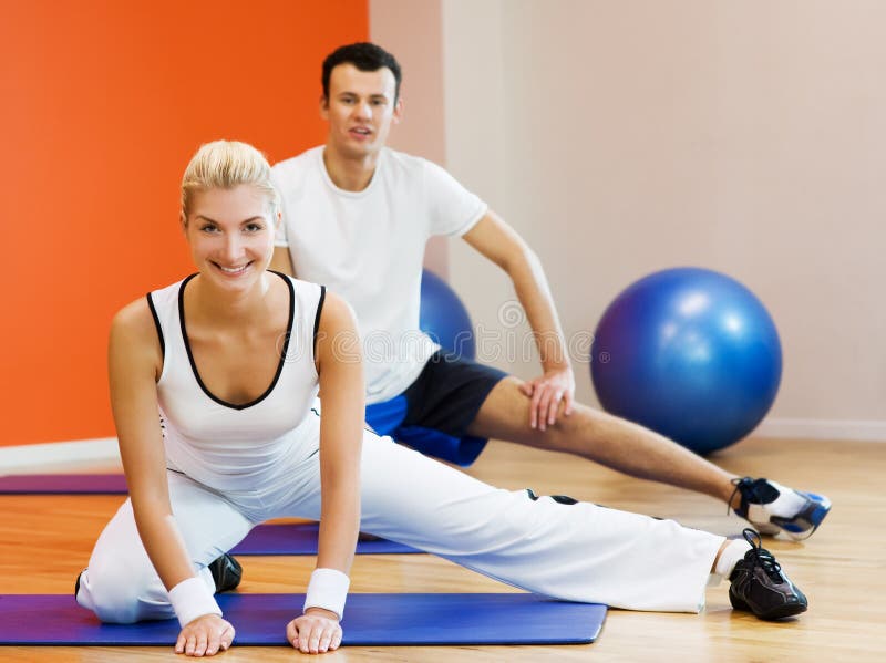 Fitness training stock image. Image of fitness, attractive - 8304741