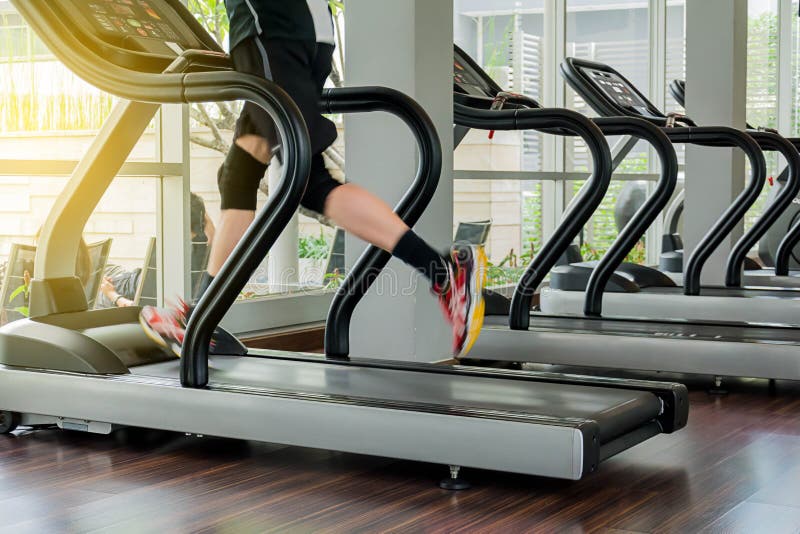 Fitness treadmill stock photo. Image of action, care - 81748378
