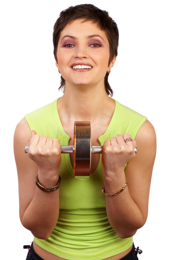 Fitness woman. stock image. Image of training, girls, fitness - 800891