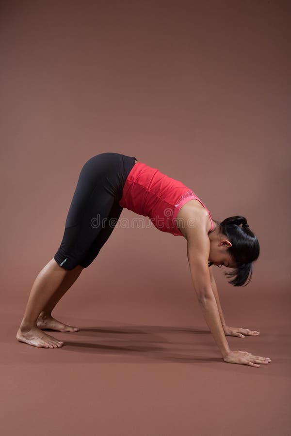 Fitness Woman Doing Stretching Exercises Stock Photo - Image of ...