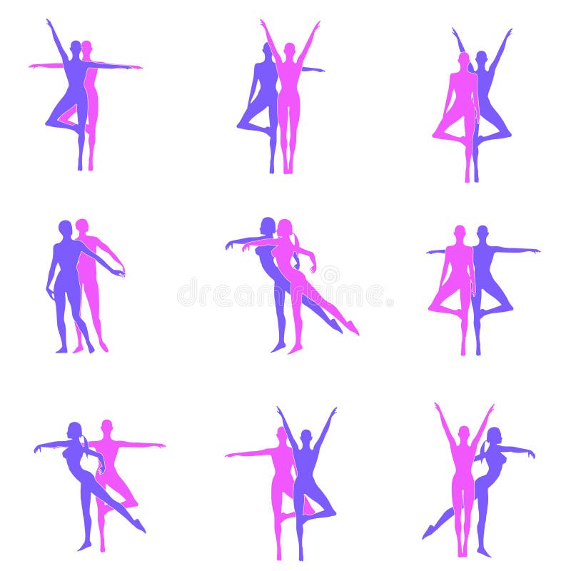 Dance Outline Stock Illustrations – 22,710 Dance Outline Stock ...