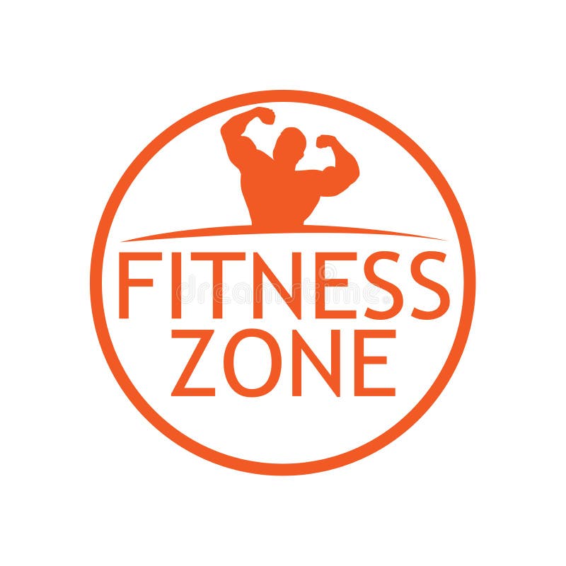 Fitness zone stock vector. Illustration of girl, motion - 87741558