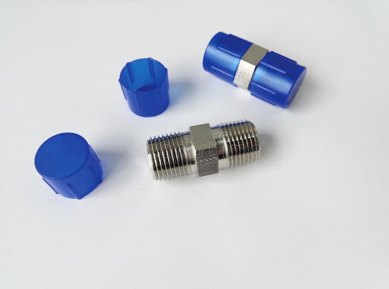 Taper threaded fittings stock photo. Image of coupling - 145529616