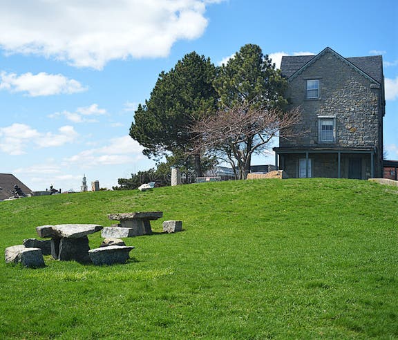 Fitz Henry Lane Statue foto de archivo editorial. Imagen de americano ...