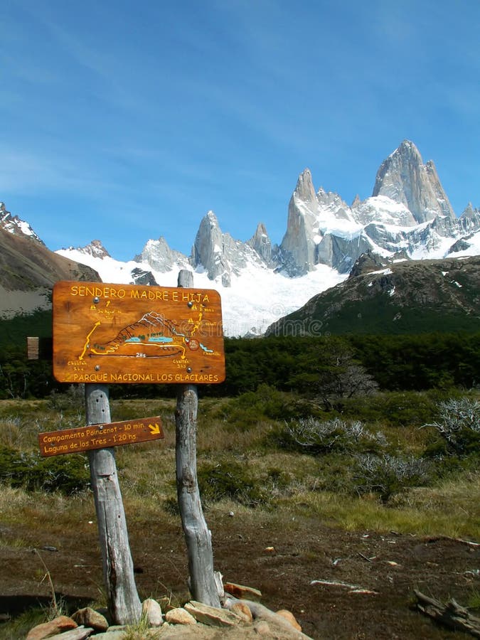 Fitz Roy stock image. Image of scenery, stone, mountain - 10925123