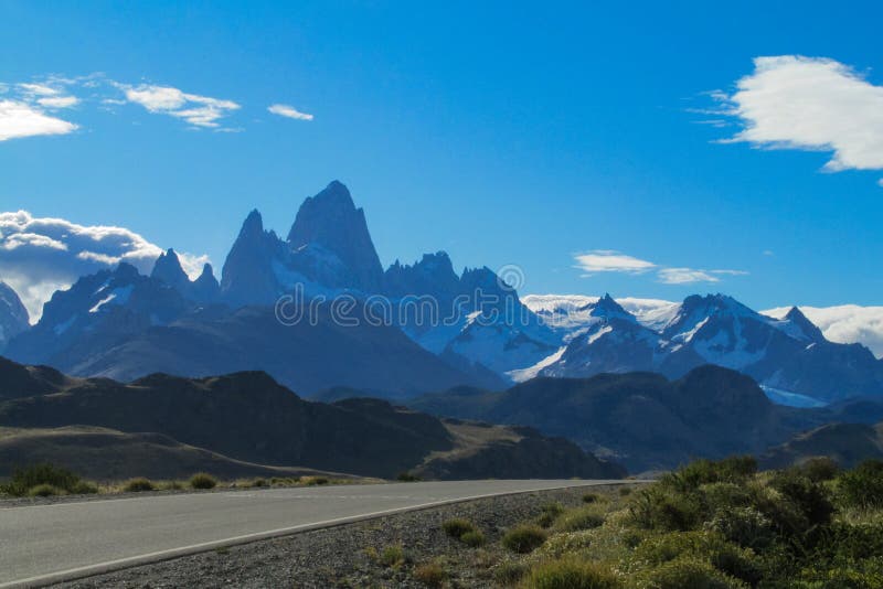 Fitz Roy Mountain Peak View Stock Photo - Image of laguna, hike: 83351816