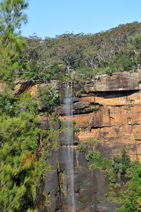 Aussie Waterfalls stock photo. Image of trees, stream - 7681408