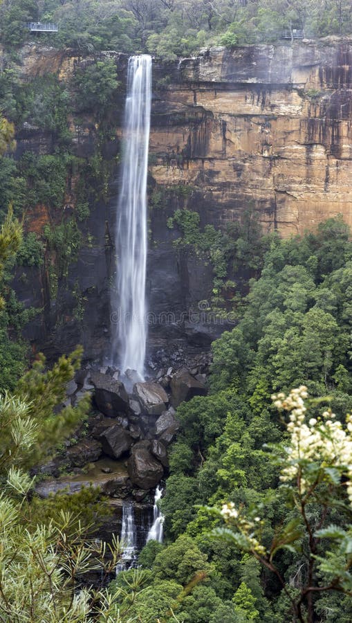 Fitzroy Waterfall in Morton National Park Stock Photo - Image of ...