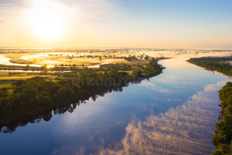 Fiume bielorusso immagine stock. Immagine di palude, aumento - 79883681