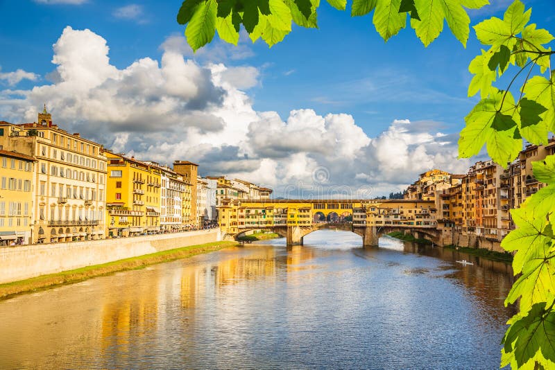 Fiume Arno a Firenze fotografia stock. Immagine di destinazione - 29000520