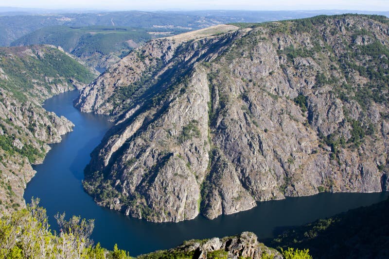 Canyon De Rio Sil in Galizia, Spagna Immagine Stock - Immagine di sacra ...