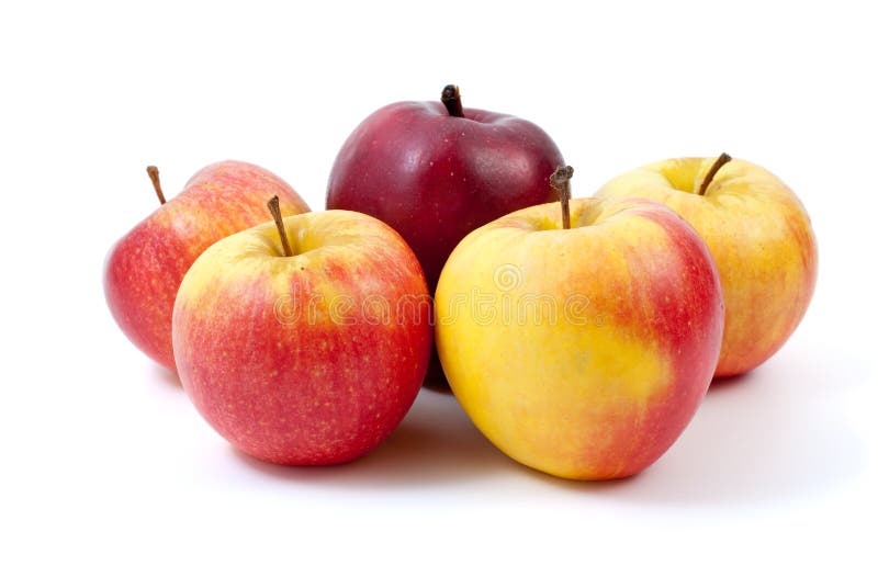 Five apples stock photo. Image of white, vegetarian, apple - 7194572 Five apples stock photo. Image of white, vegetarian, apple - 7194572