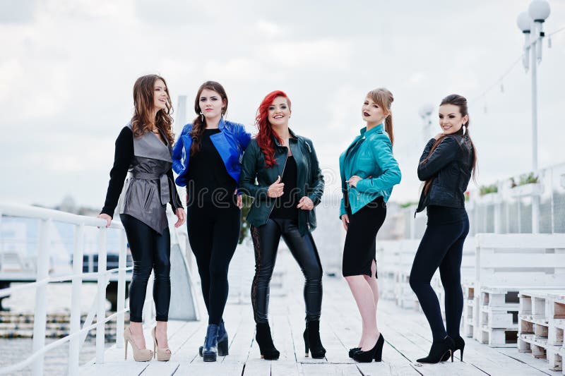 236 Group Five Beautiful Models Photos - Free & Royalty-Free Stock ...