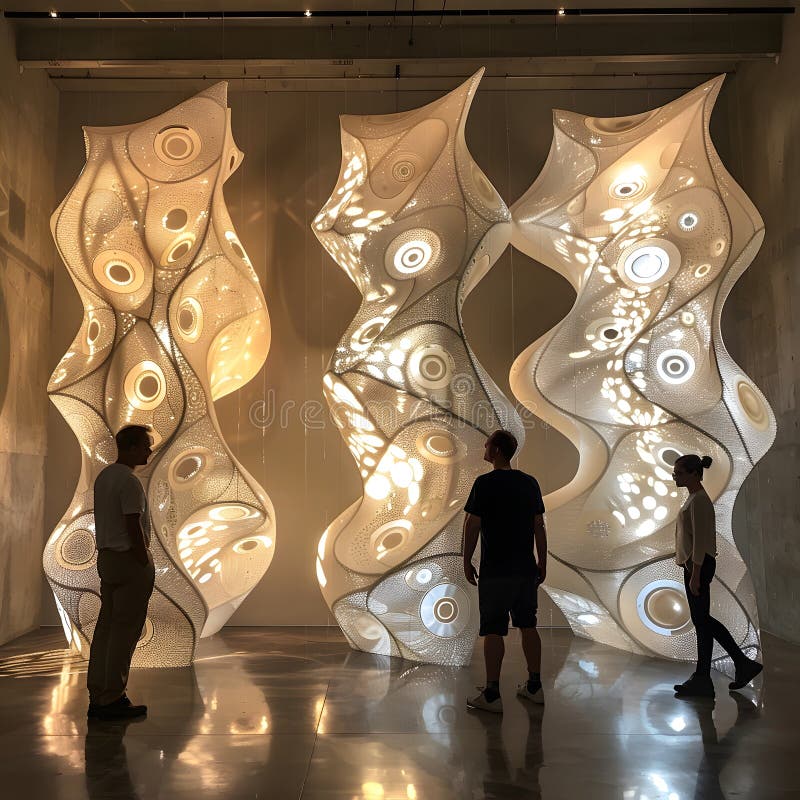 Five Bio Fabric Walls that Allows the Light of the Sun Get through it ...