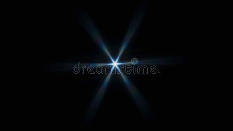 Five Blurred Rays from White Spot in Center of Layer. Chromatic ...