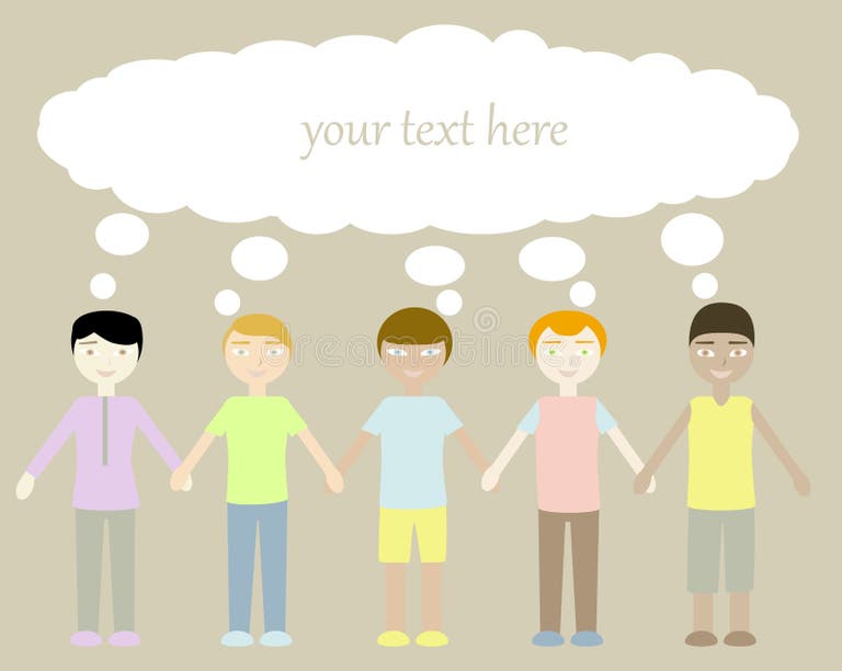 Five Teenagers Stock Illustrations – 197 Five Teenagers Stock ...