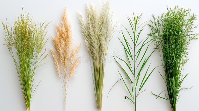 Different Grasses Stock Illustrations – 166 Different Grasses Stock ...