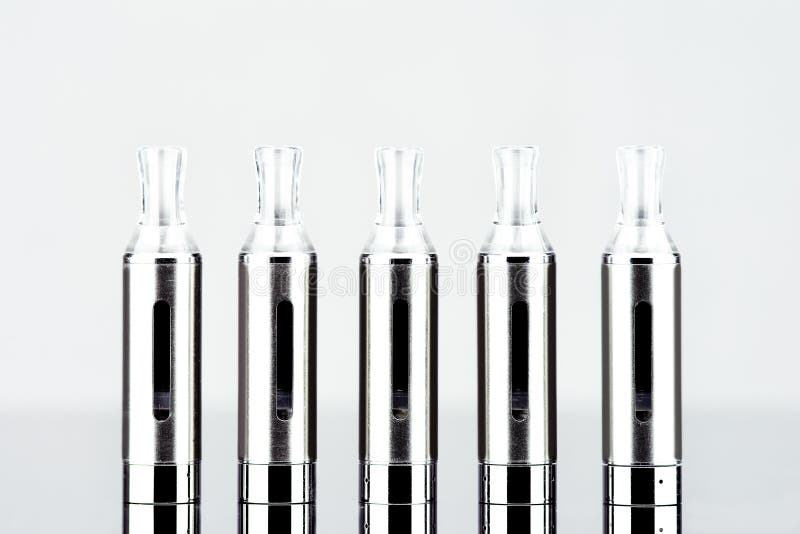 Five Cartomizer Top in Plastic Closeup Stock Photo - Image of ...