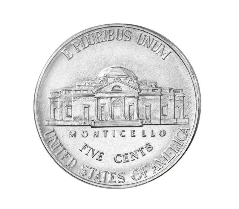 Five cents stock photo. Image of jefferson, five, liberty - 42462