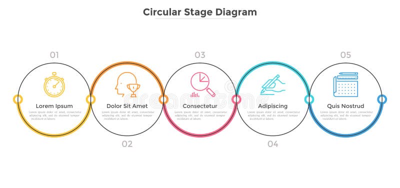 5 Step Circular Development Plan Stock Illustrations – 309 5 Step ...