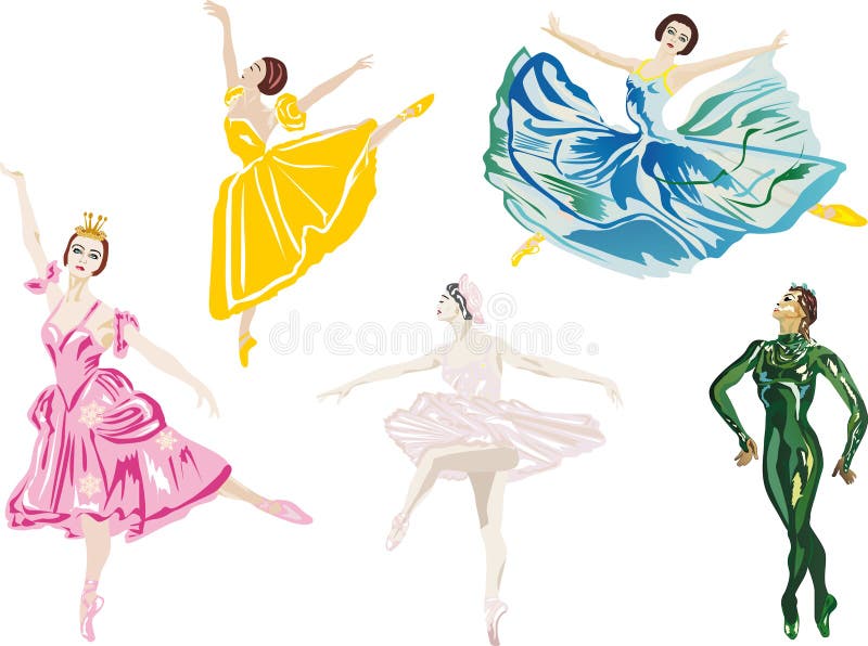 Anatomical Overlays - Ballet Stock Illustration - Illustration of dance ...