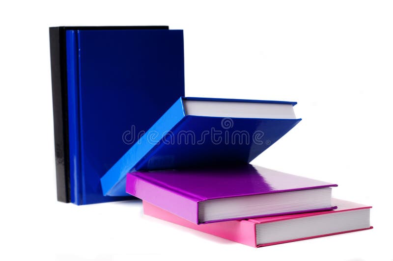 Pile Of Five Books Picture. Image: 86255292