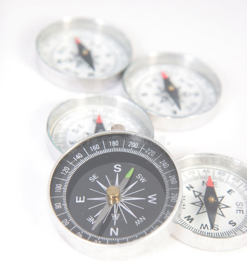 Compass Business Strategy Psychology Stock Image - Image of career ...