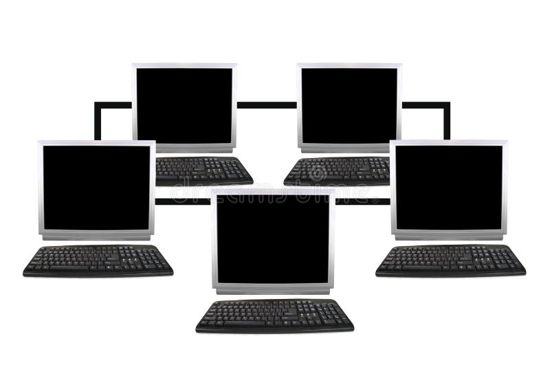 Old computers stock photo. Image of equipment, monitor - 8534724