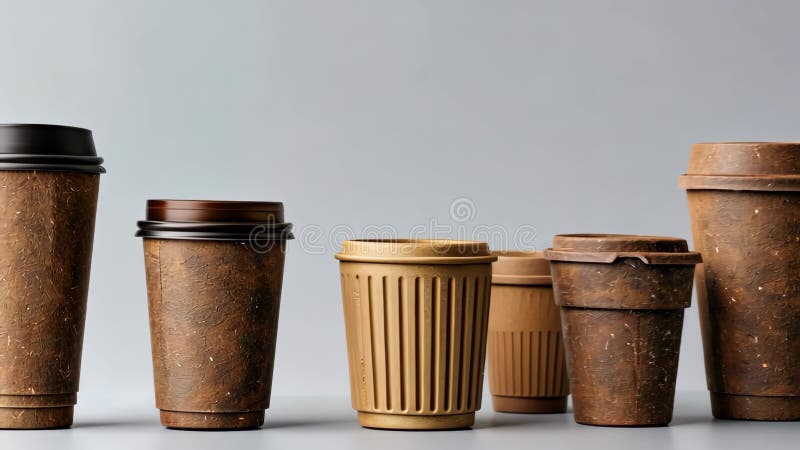 Five Different Coffee Cups Crafted from Sustainable Materials are ...