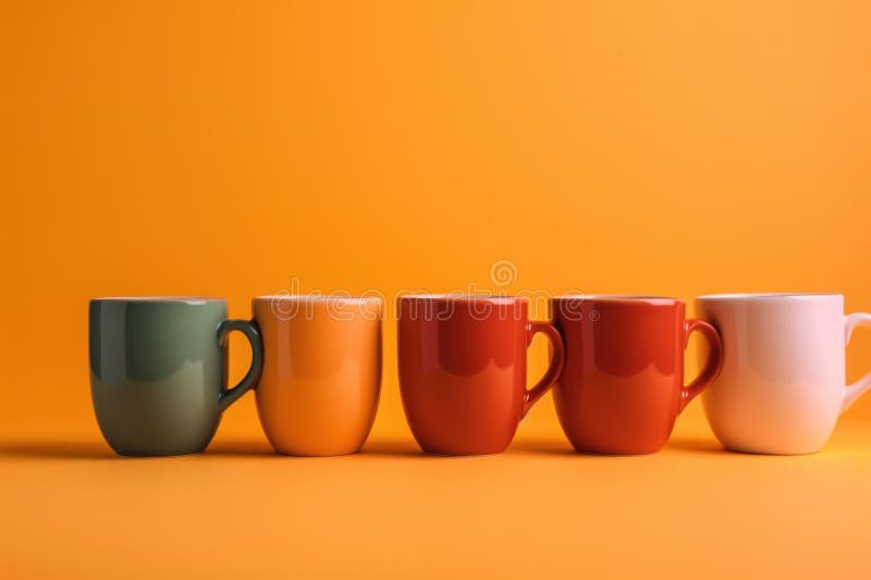 Row Coffee Cup Stock Illustrations – 689 Row Coffee Cup Stock ...