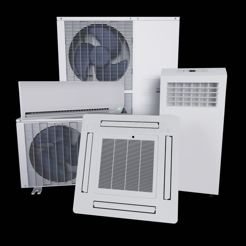 Air Conditioner Types Stock Illustrations – 188 Air Conditioner Types ...