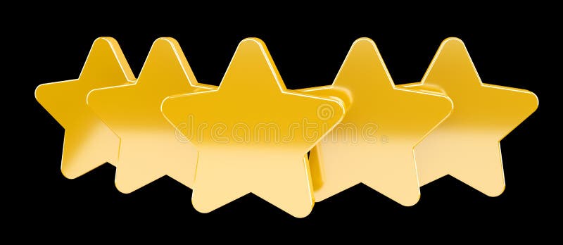 3D Gold Ranking Number 6000 on White Background. Stock Illustration ...