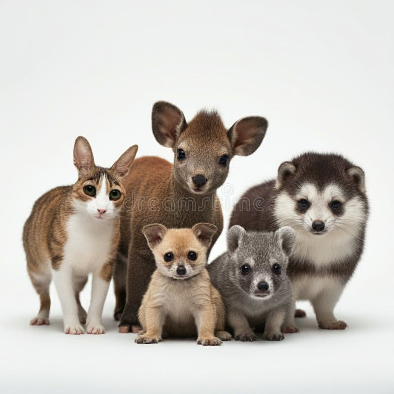 Five Digitally Created Animals with Unusual Features and Mismatched ...