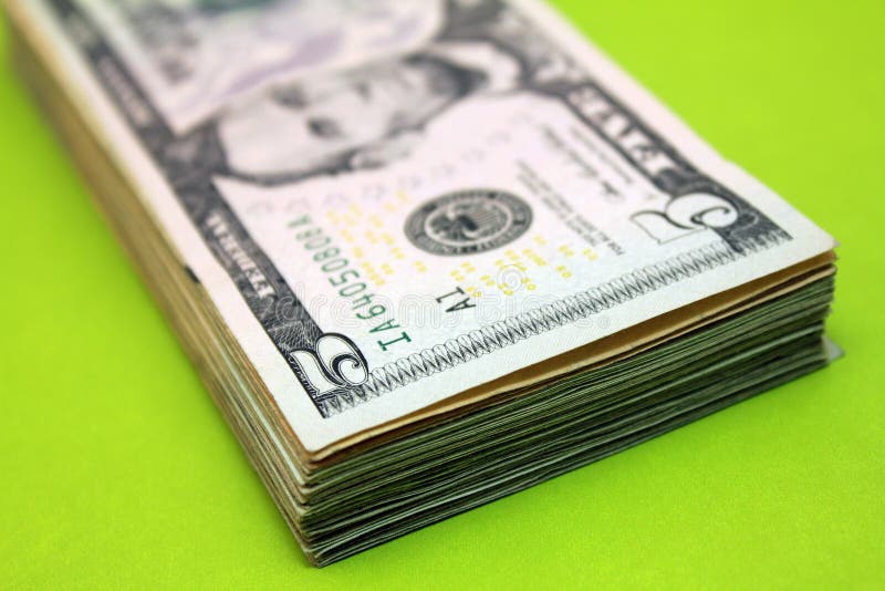 Five dollar bill stock photo. Image of five, bucks, savings - 27777150