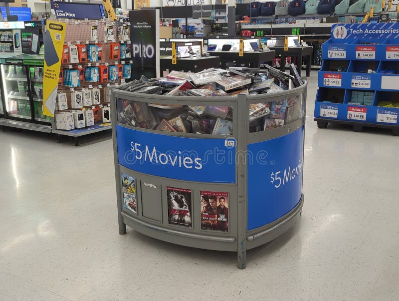 $5 Five Dollar Movies Dump Bin Display Retro Vintage CD Disc Disk at ...