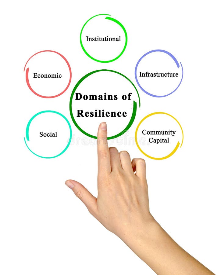 Five Domains of Resilience stock image. Image of woman - 177206789