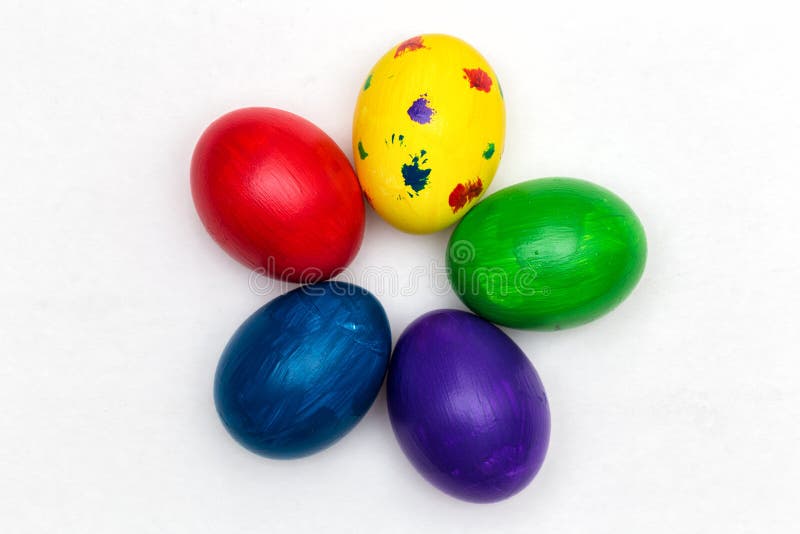 Five Eggs stock photo. Image of bunny, five, white, eastern - 76064292