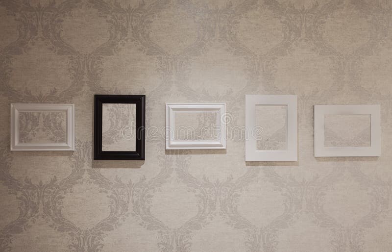 Five Empty Frames Wall Stock Photos - Free & Royalty-Free Stock Photos ...